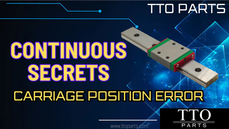 Troubleshooting Printhead Carriage Position Errors in Continuous Application Printers